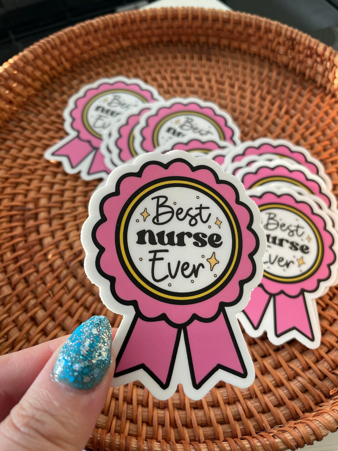 Funny Nurse Sticker, Best Nurse Ever Sticker, Nursing Student Sticker ...