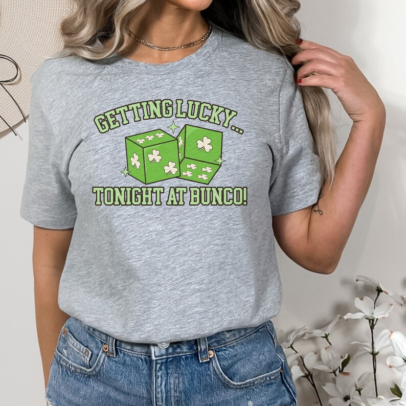 St Patrick's Day Bunco, St Patricks Day Bunco, Bunco Queen Tee, Bunco ...
