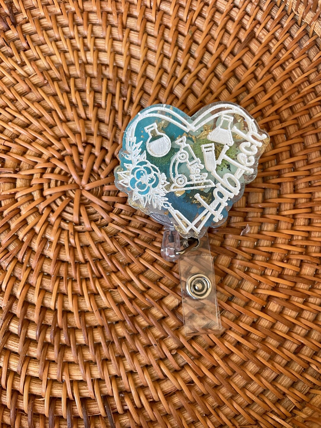 Lab Tech Badge Reel Gift for Laboratory Technician, Medical Lab Tech ...