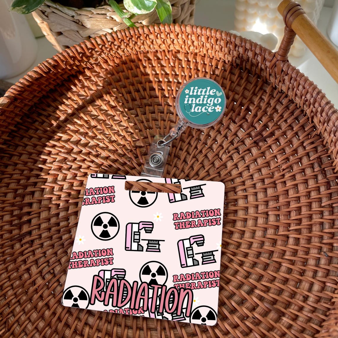 Radiation Therapist Badge Buddy, Gift for Radiation Therapist ...