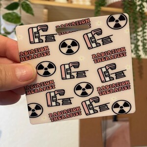 Radiation Therapist Badge Buddy, Gift for Radiation Therapist ...