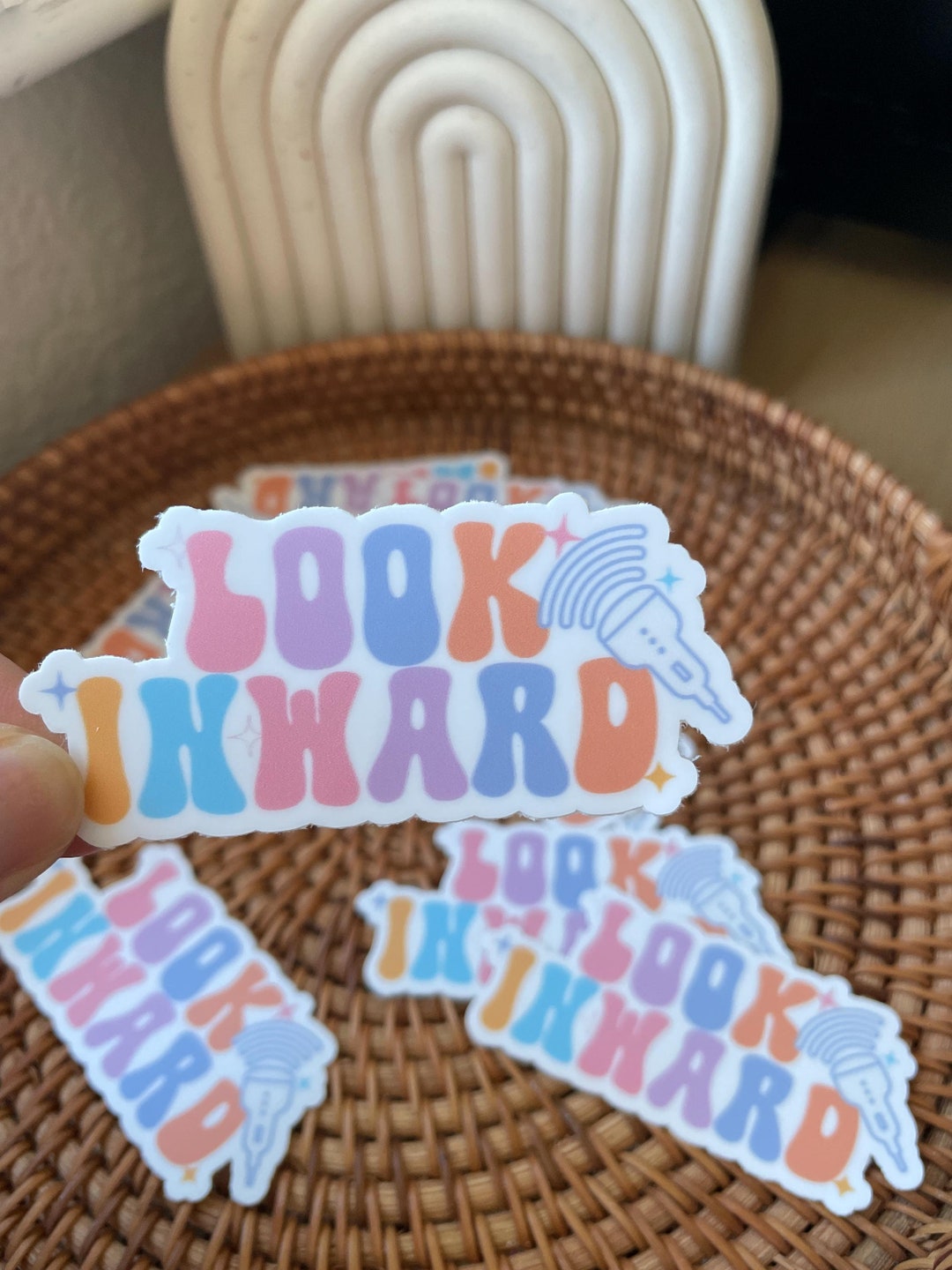 Look Inward Ultrasound Tech Sticker for Sonographer, Sonography Student ...