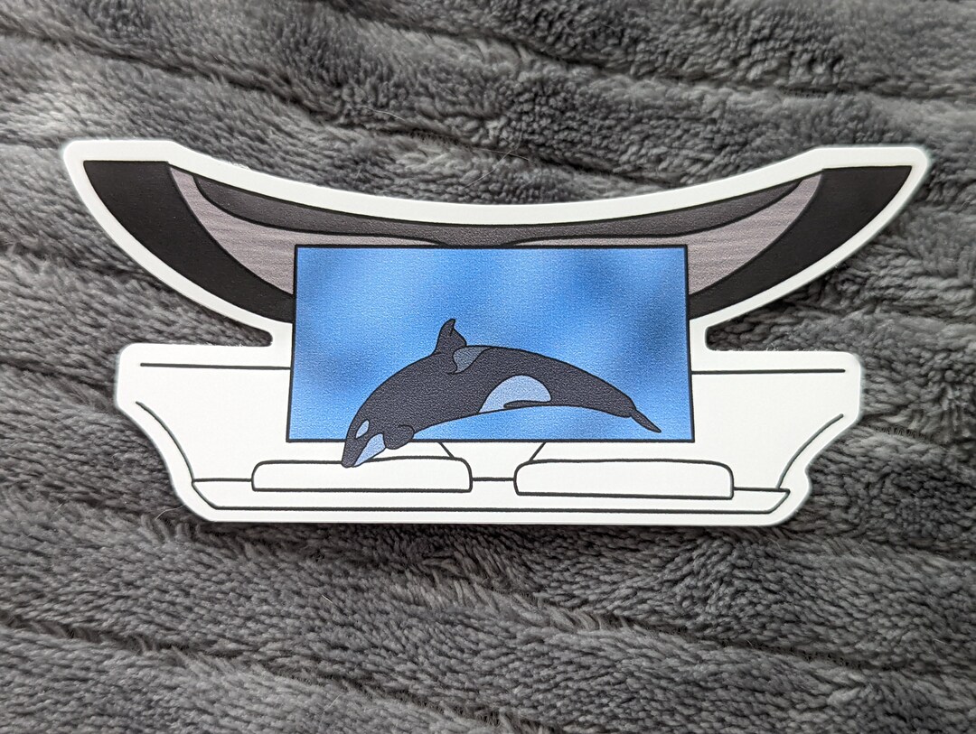 Waterproof Sticker Orca Stadium Seaworld Orlando - Etsy