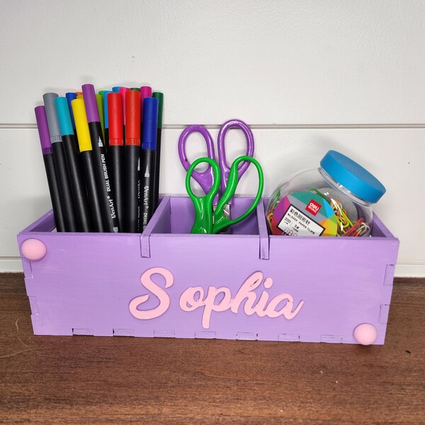Kids Desk Organizer - Etsy