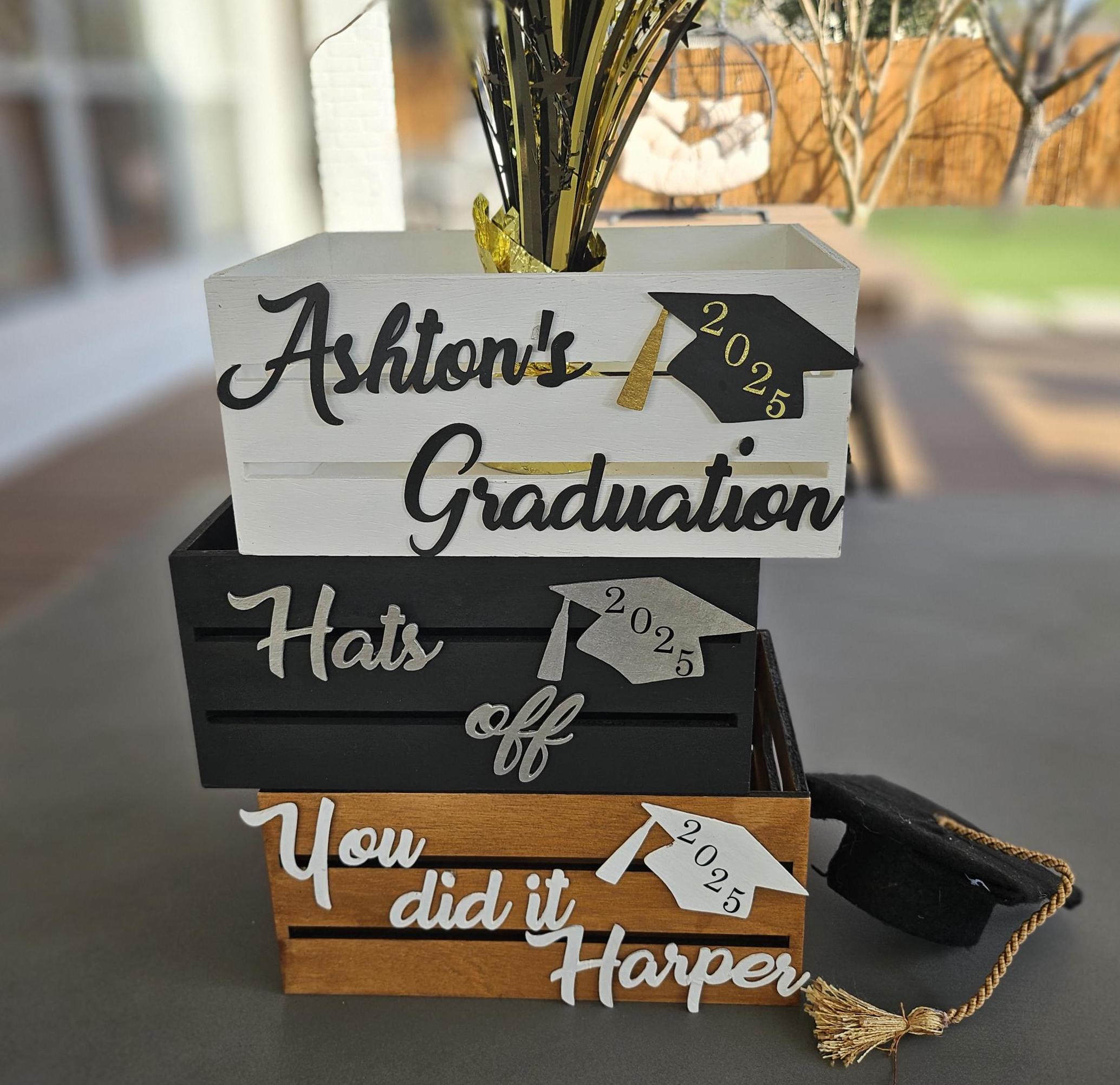 Graduation Card Box Designs DJKDJL Graduation Card Box Set Fun DIY