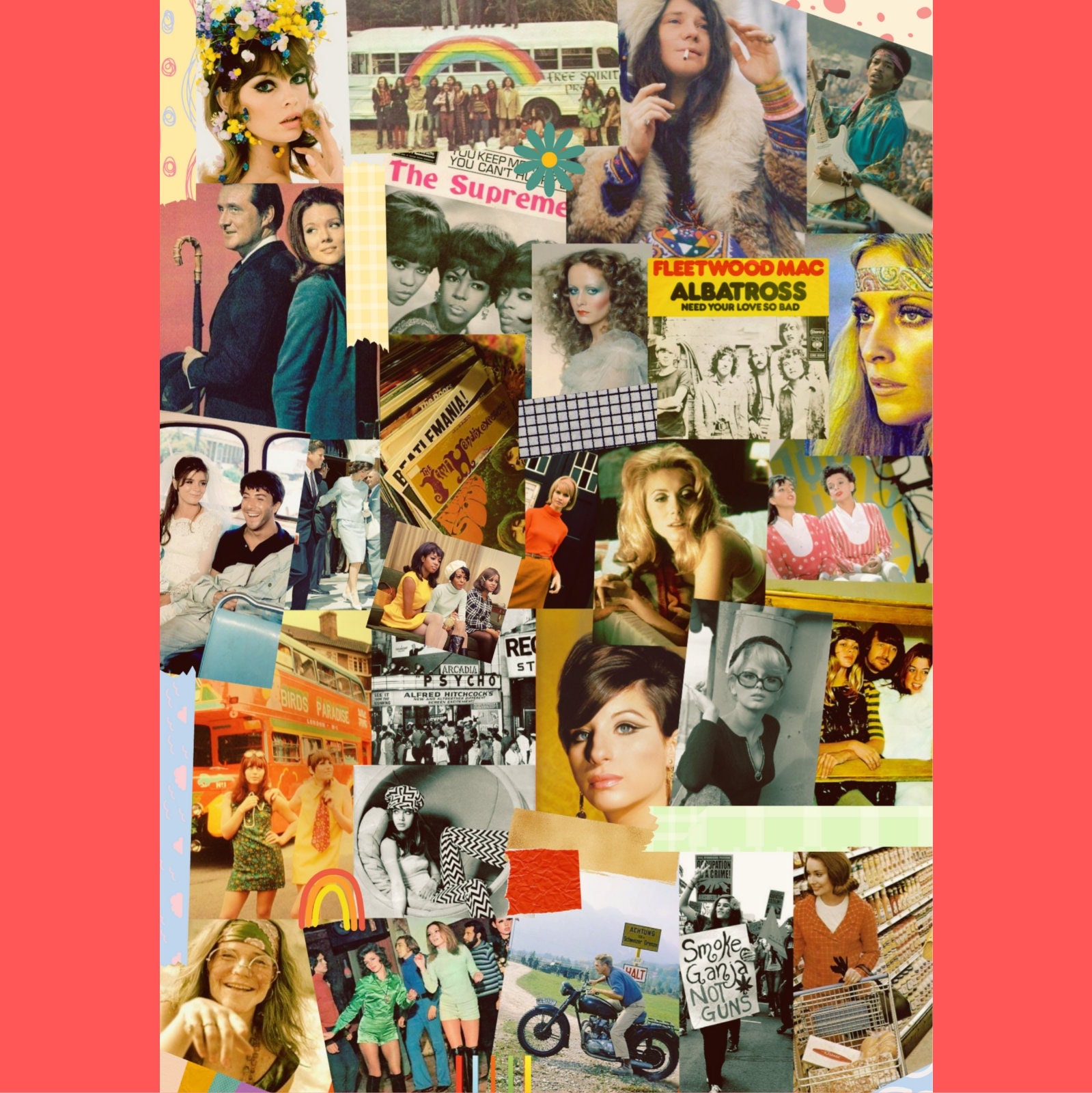 1960s Events Collage