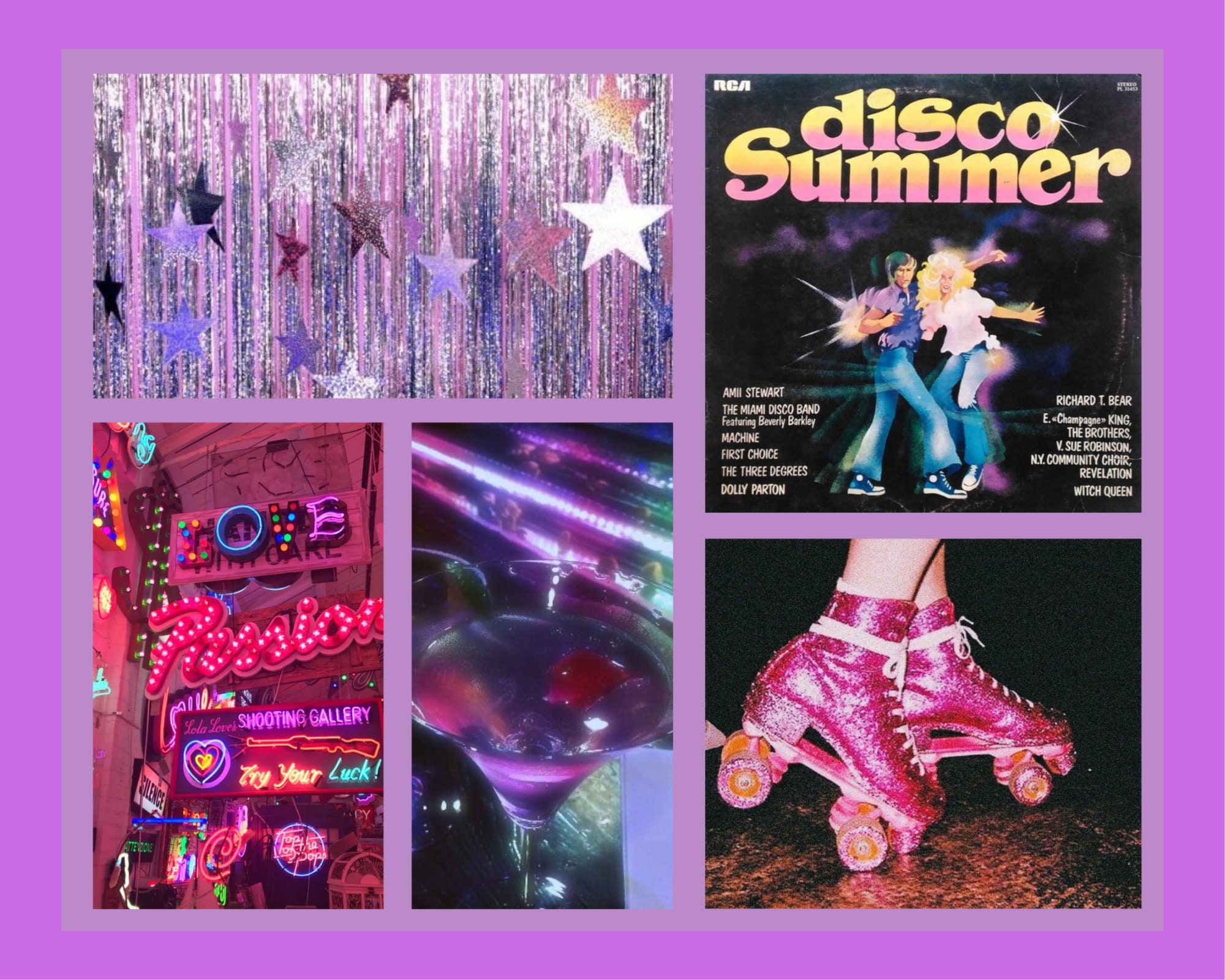 Disco Prints, Digital Paper, Disco Balls, Party, Scrapbooking, Junk ...