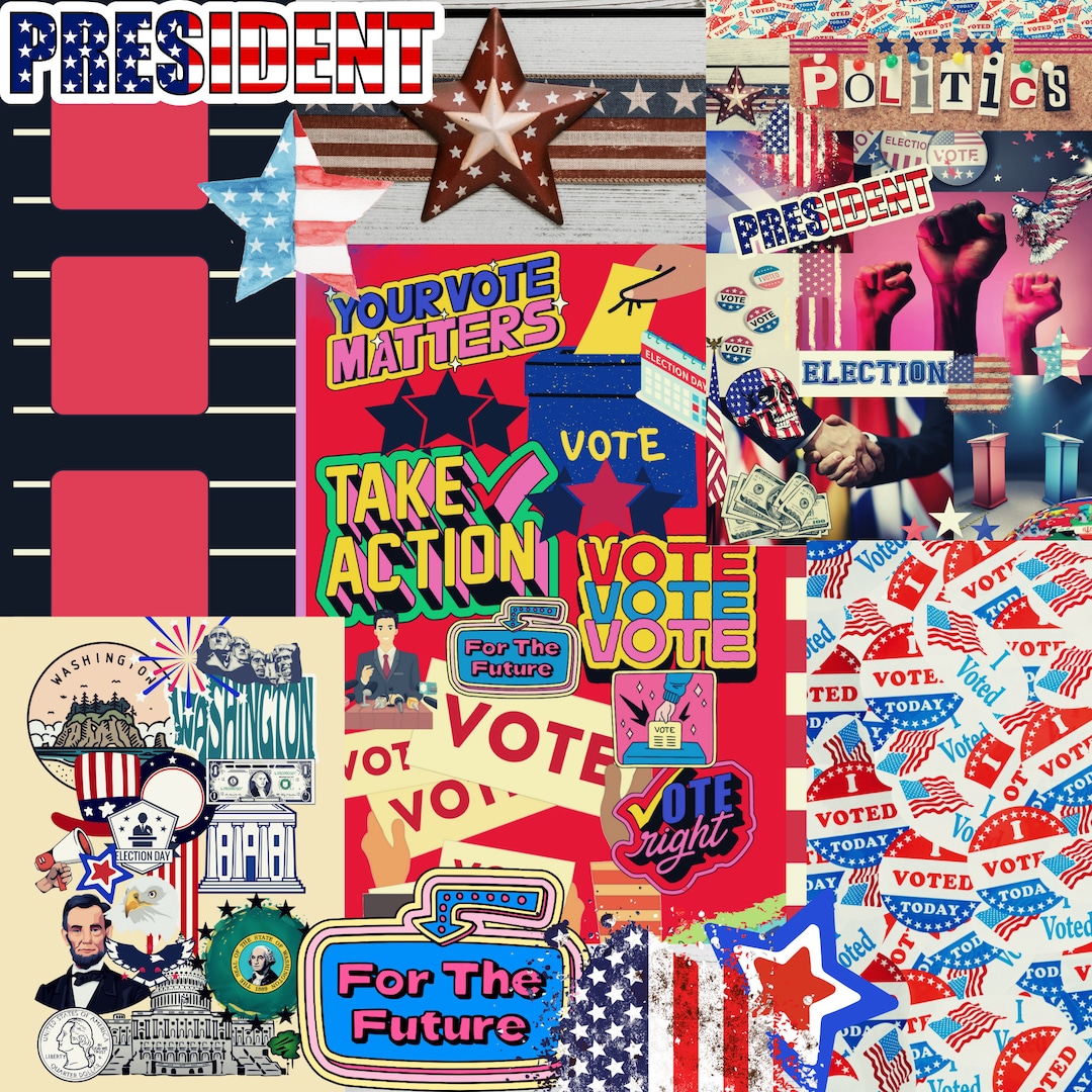 Election Prints, USA, Washington, Vote Now, President, Politics ...