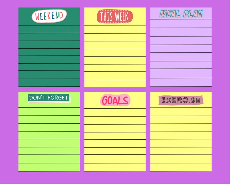 Printable Cute Journal Pages, Digital Journal Paper, DIY Journal, Funky ...