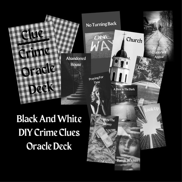 True Crime and Conspiracy Oracle Deck - Etsy