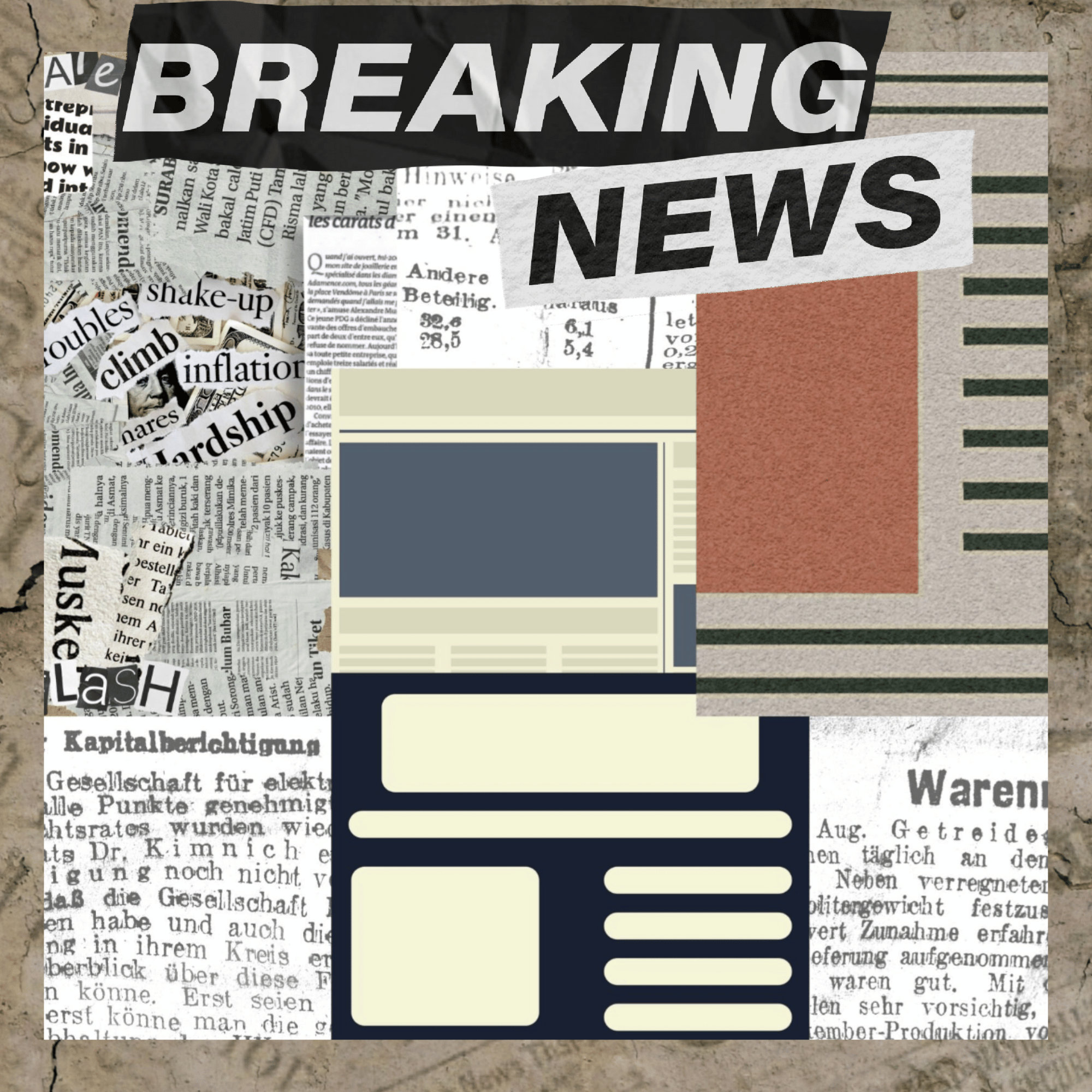 Journalist Collage Sheets, Scrapbooking, Junk Journal, Digital Paper - Etsy