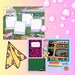 High School Scrapbook Kit, Digital Journal Layout, Backgrounds, Digital ...