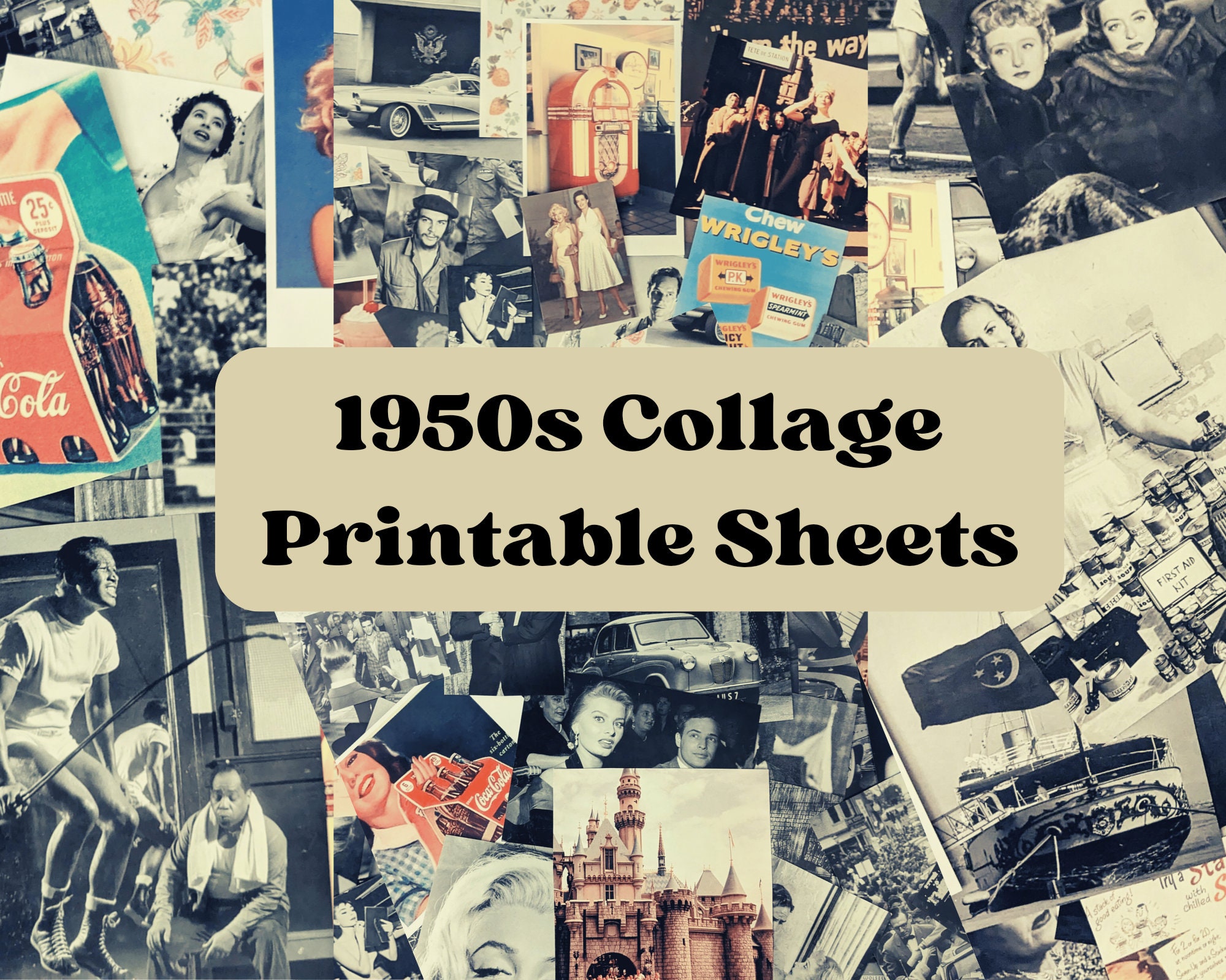 1950s Collage