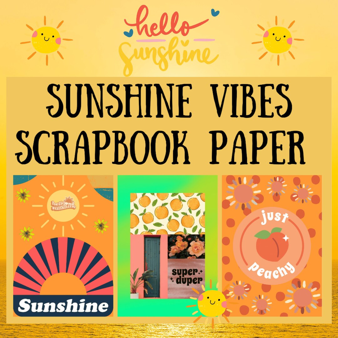 Printable Sunshine Sheets, Digital Download, Journal Pages ...