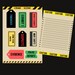 Criminal Investigation Prints, Journal Tags, Crime Map, Suspect, Junk ...