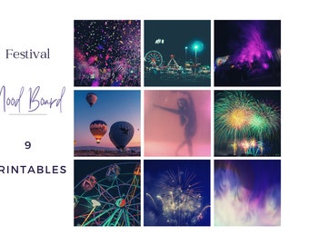 Festival Mood Board - Etsy