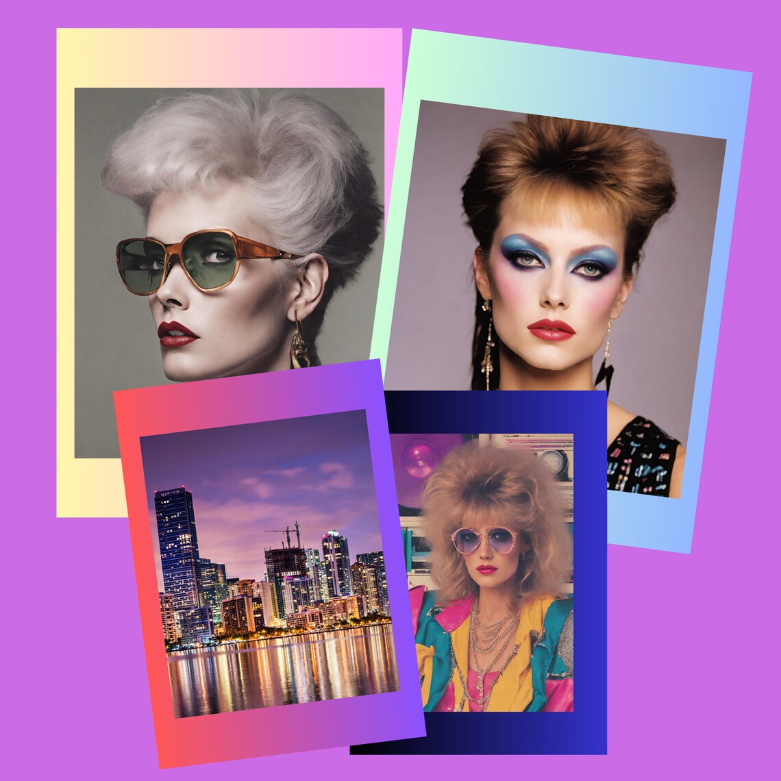 1980s Junk Journal Kit: Retro Digital Collage Sheets (digital Download ...