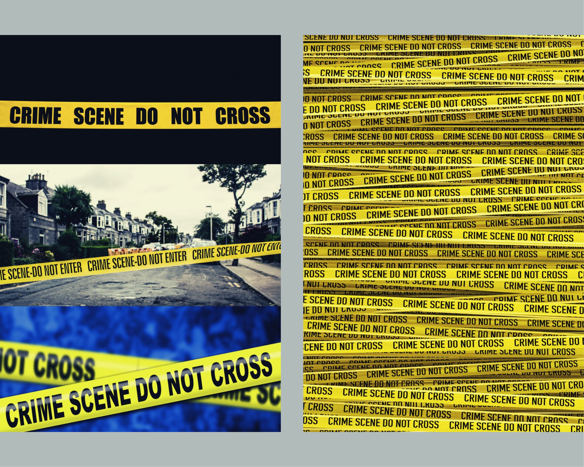 Crime Scene Scrapbooking Police Tape Journal Papers True - Etsy UK