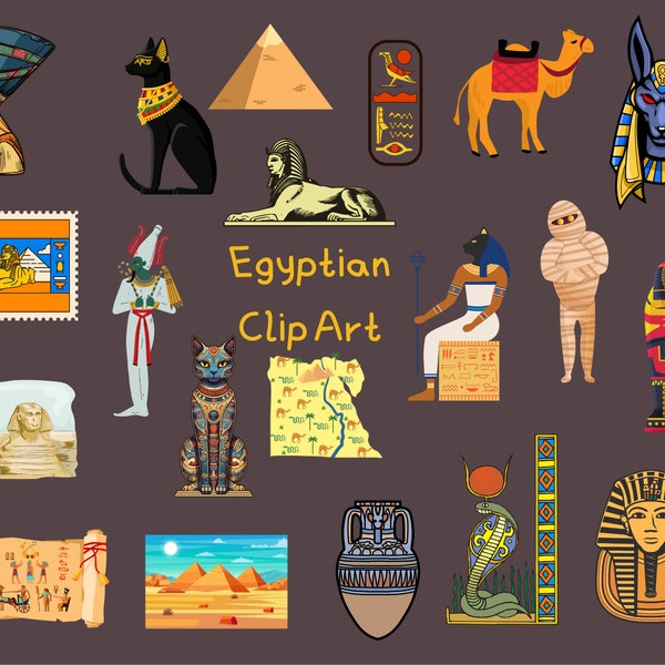 Egypt Clip Art - Etsy