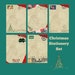 Christmas Stationery Set, Digital Paper, Letter Writing, Printable DIY ...