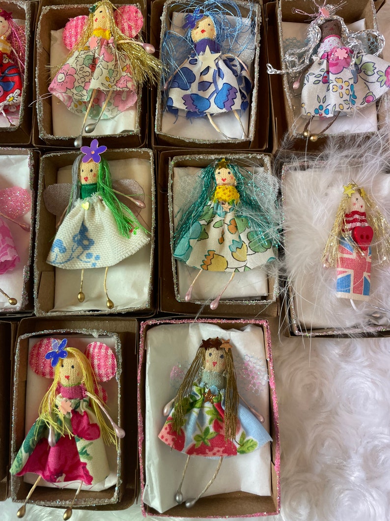 Tiny Fairy Worry Fairy Tooth Fairy - Etsy UK