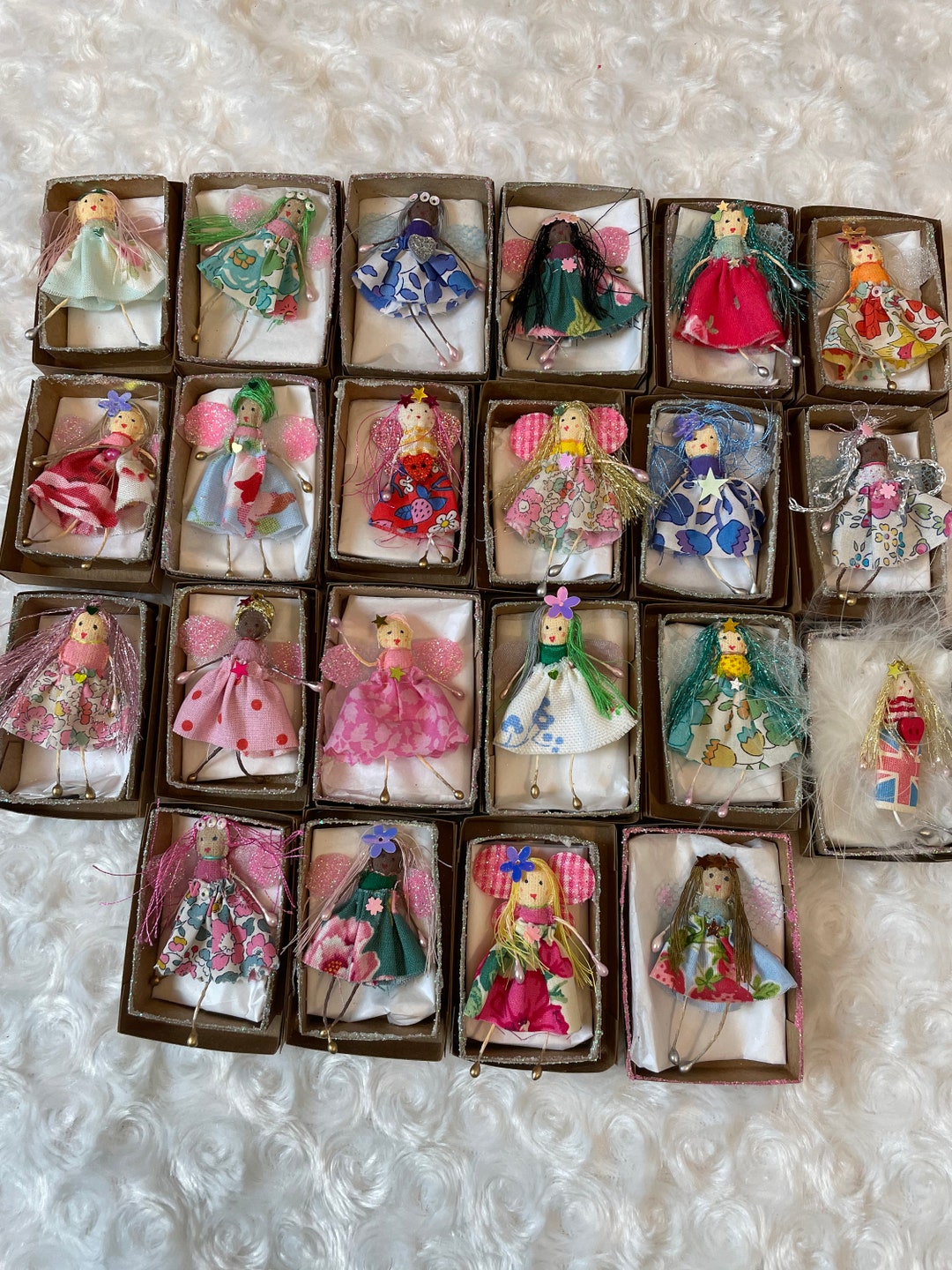 Tiny Fairy Worry Fairy Tooth Fairy - Etsy UK