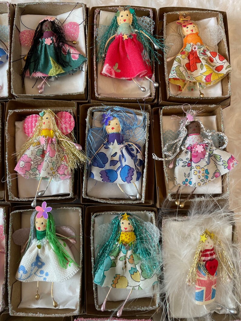 Tiny Fairy Worry Fairy Tooth Fairy - Etsy UK