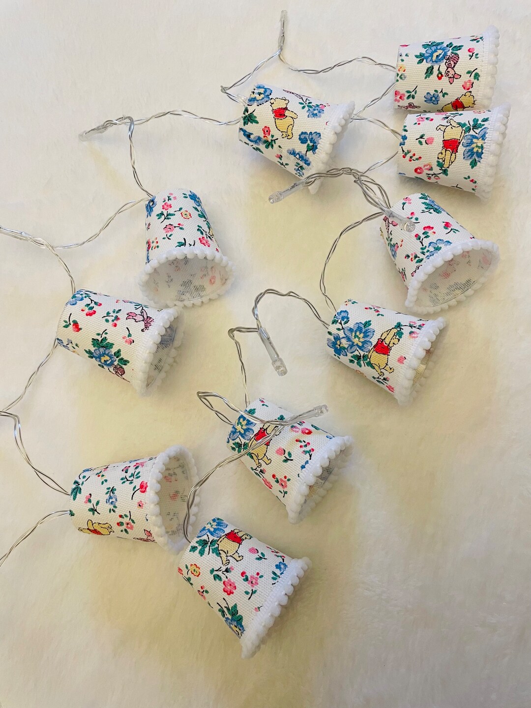 Cath Kidston Winnie the Pooh Fairy Light Mini Lampshades - Etsy