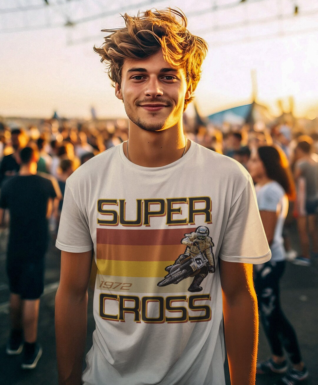 Retro Supercross/1970's Supercross/vintage Supercross Unisex Jersey ...