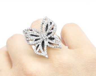 Butterfly Finger Ring - Etsy