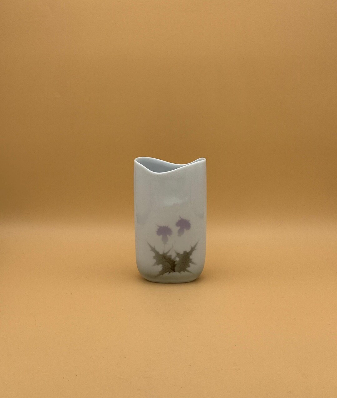 Highbank Porcelain VINTAGE Milk Thistle Vase - Etsy