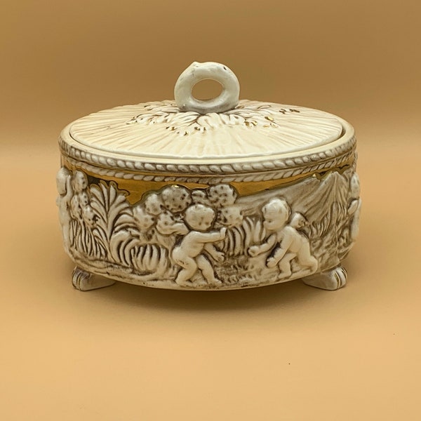 Cherub Trinket Box - Etsy