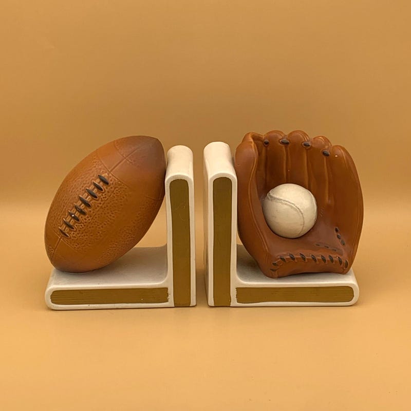 Baseball Bookends - Etsy