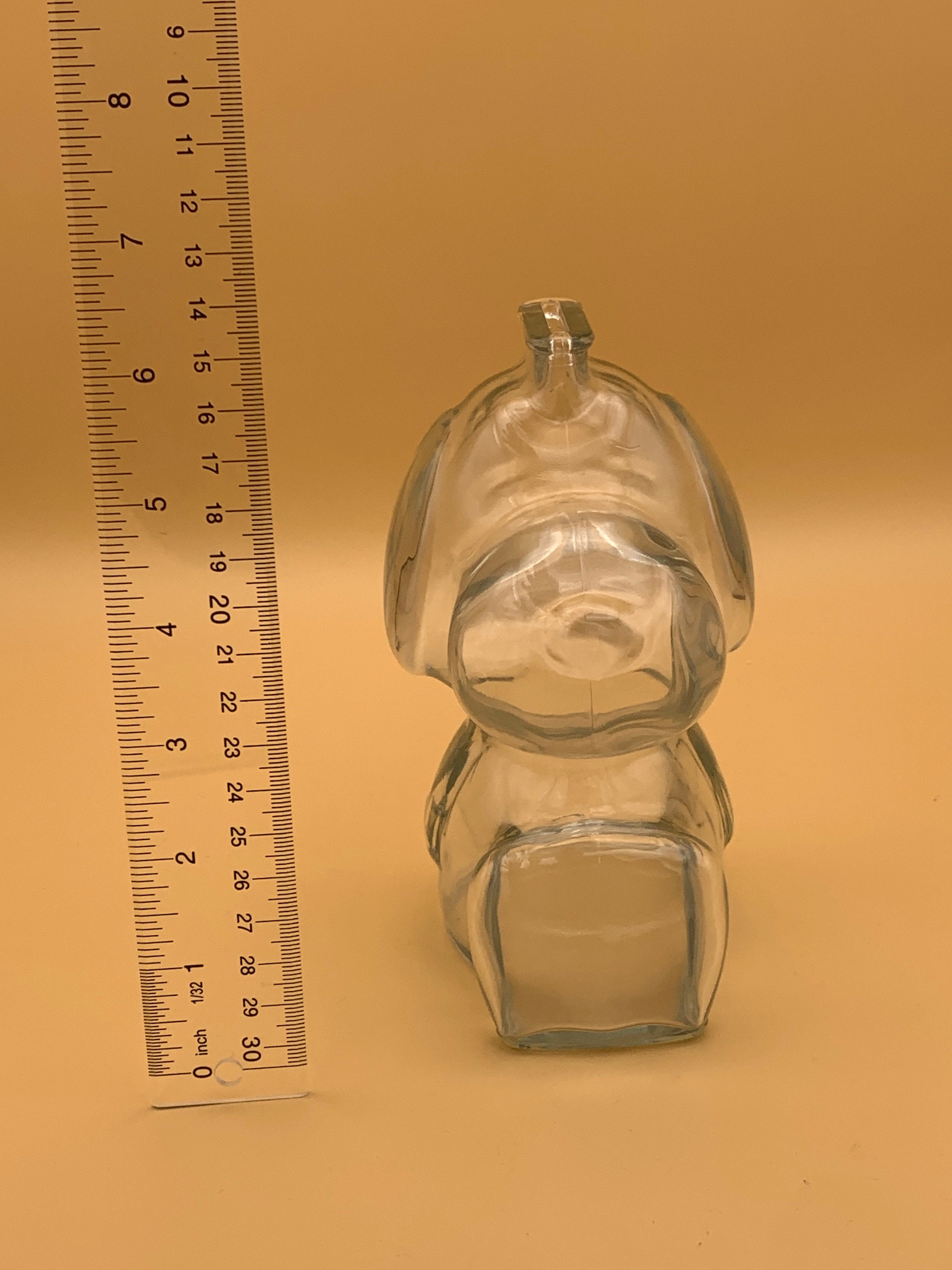 Anchor Hocking VINTAGE Snoopy Glass Bank - Etsy