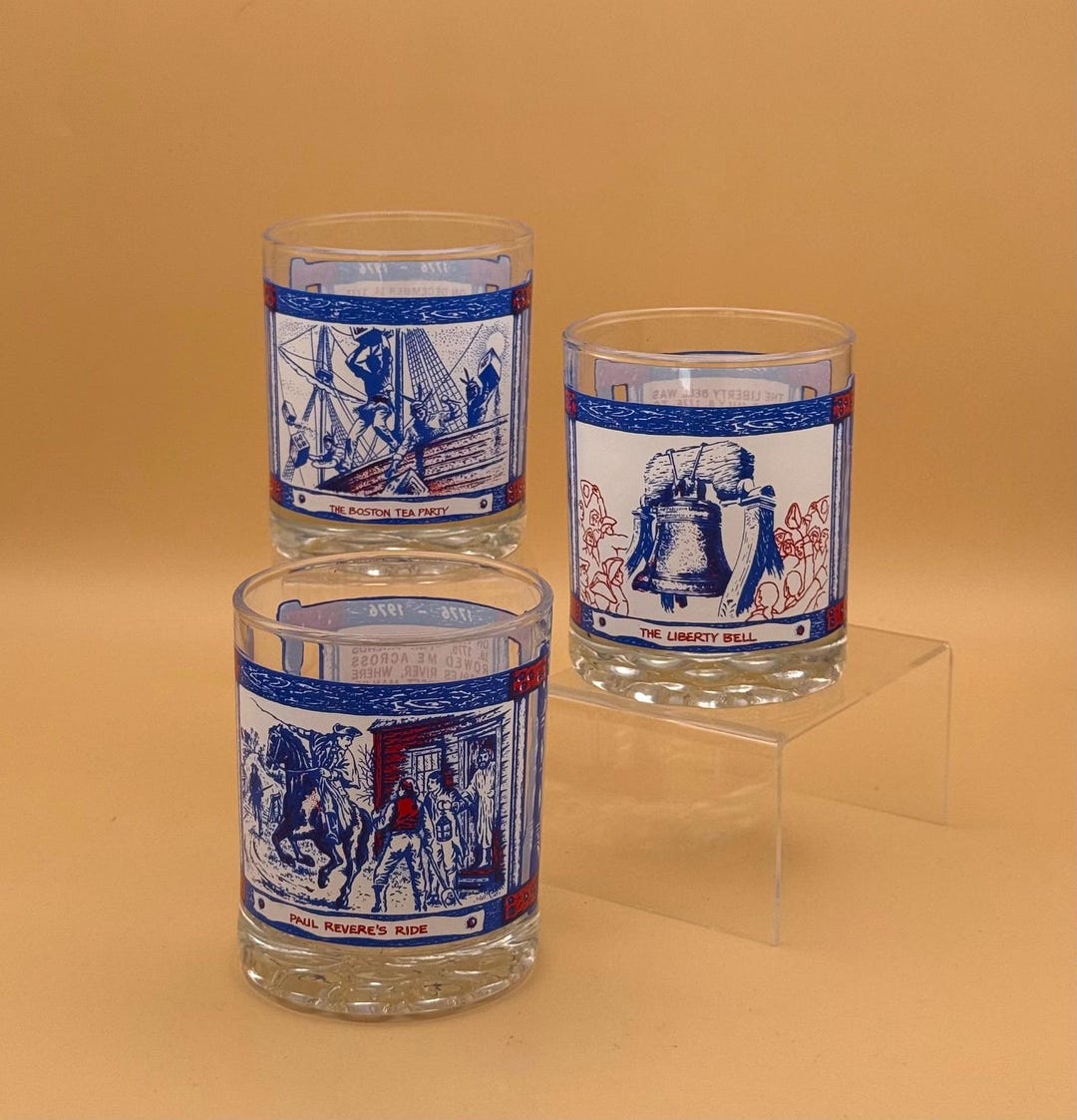 Set of Three VINTAGE Bicentennial 1976 Pepsi Rocks Commemorative ...