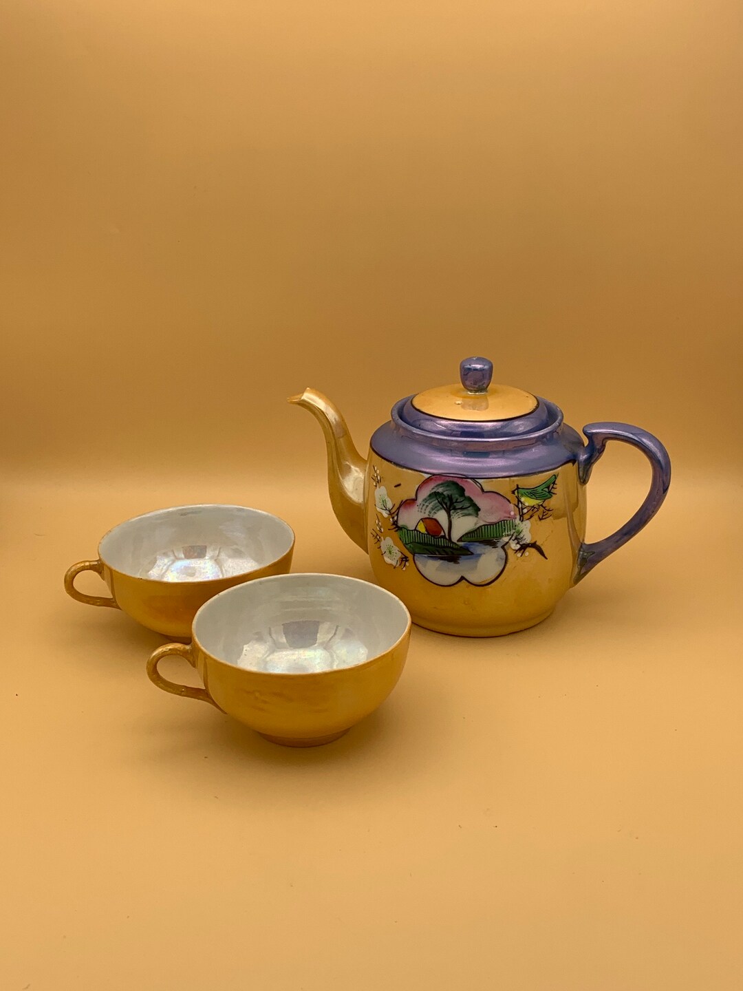 Japanese Hand Painted Porcelain VINTAGE Noritake Nippon Chikaramachi ...