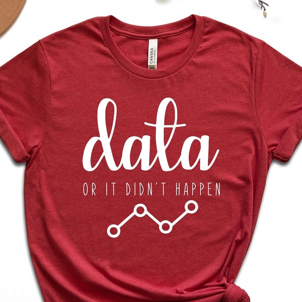 Data Shirt - Etsy