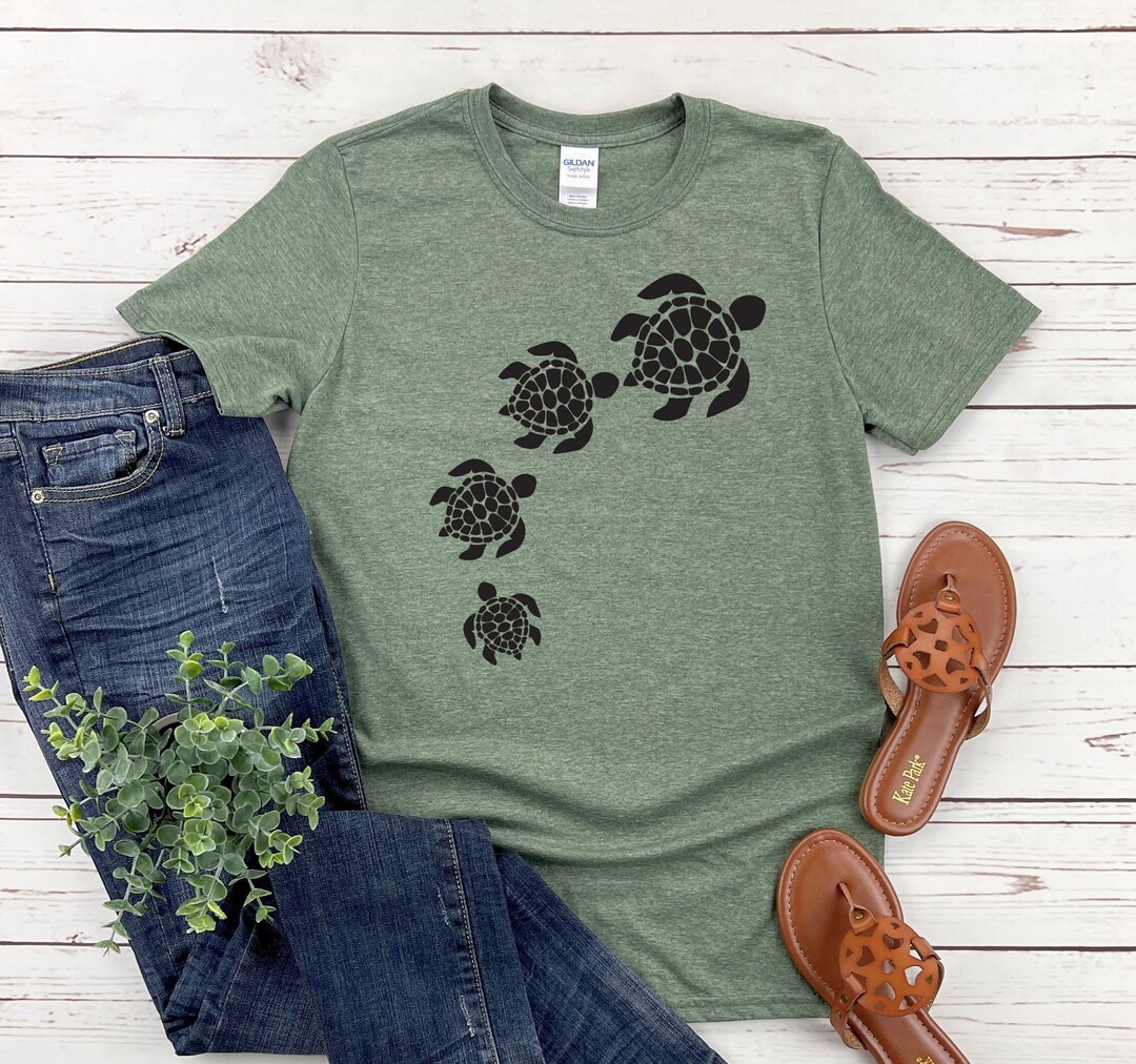 Sea Turtle Shirt, Turtle Shirt, Turtle Lover Shirt, Summer Shirt, Beach ...