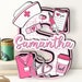 Personalized Nursing Clinic 3D Wood Art, 2 Layer Art Piece Door Sign ...