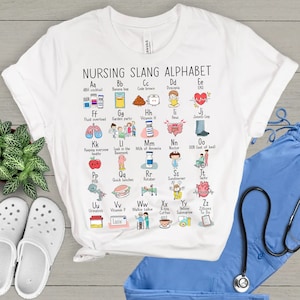 Nurse Shirts,funny Nurse Alphabet T Shirt,nurse Abcs Sweatshirt ...