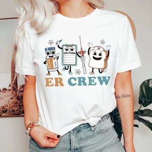 ER Nurse Shirt, Er Nurse Crew Shirt,funny ER Ed Nurse Tech Shirt ...
