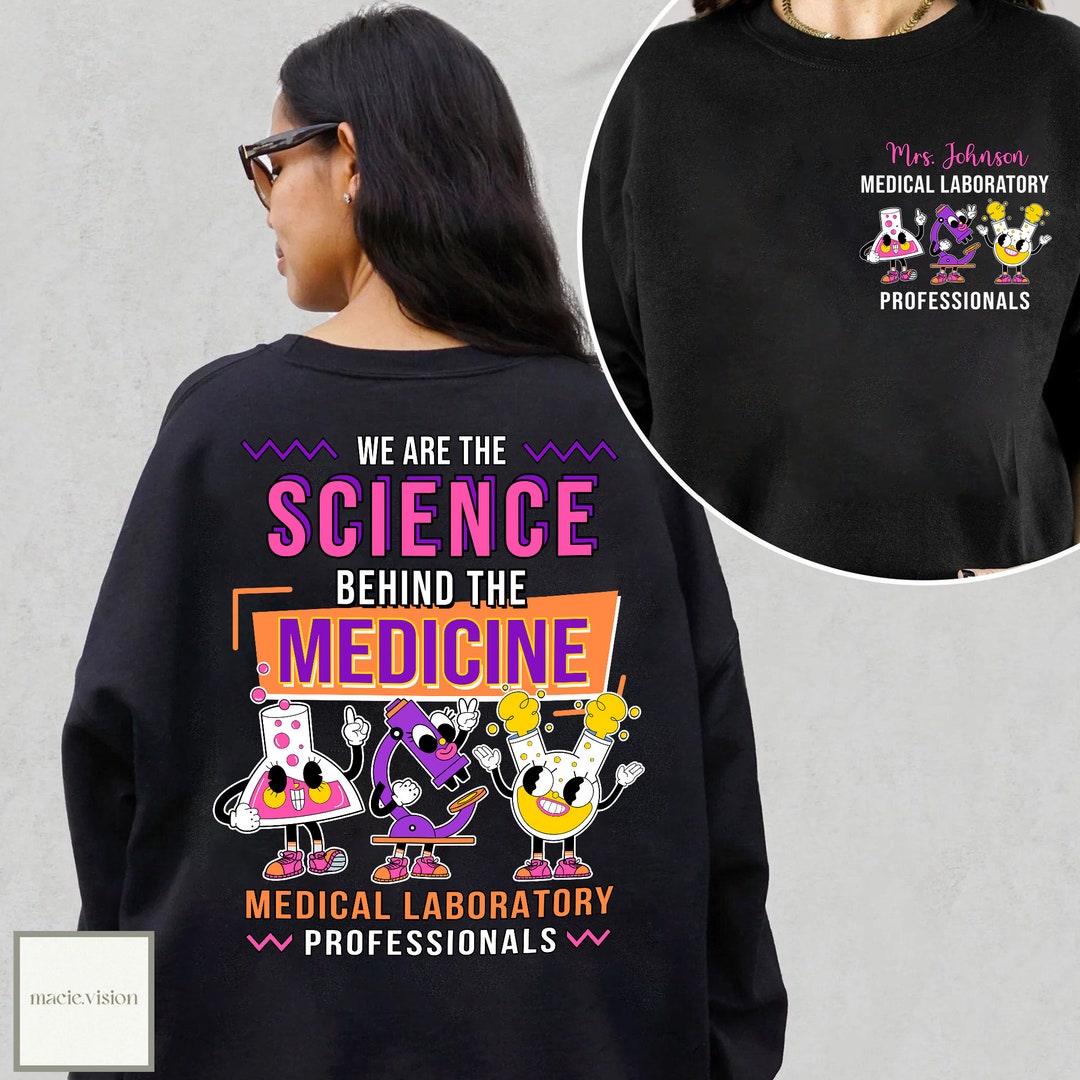 Personalized Lab Tech Team Group Shirt,medical Laboratory Professional ...