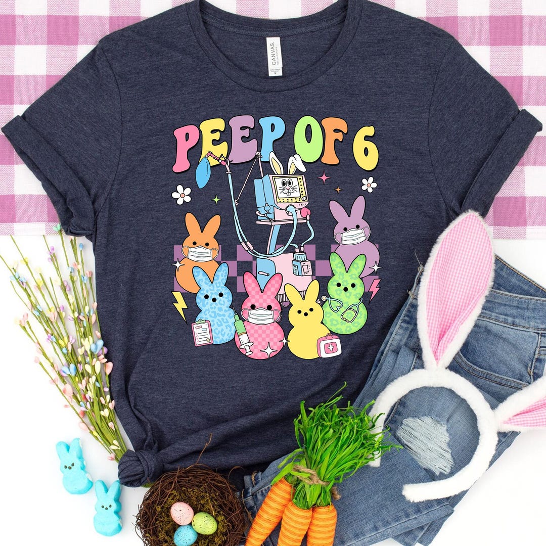 Funny Nurse Respiratory Therapist Easter Shirt, Ventilator of 6 RT RRT ...