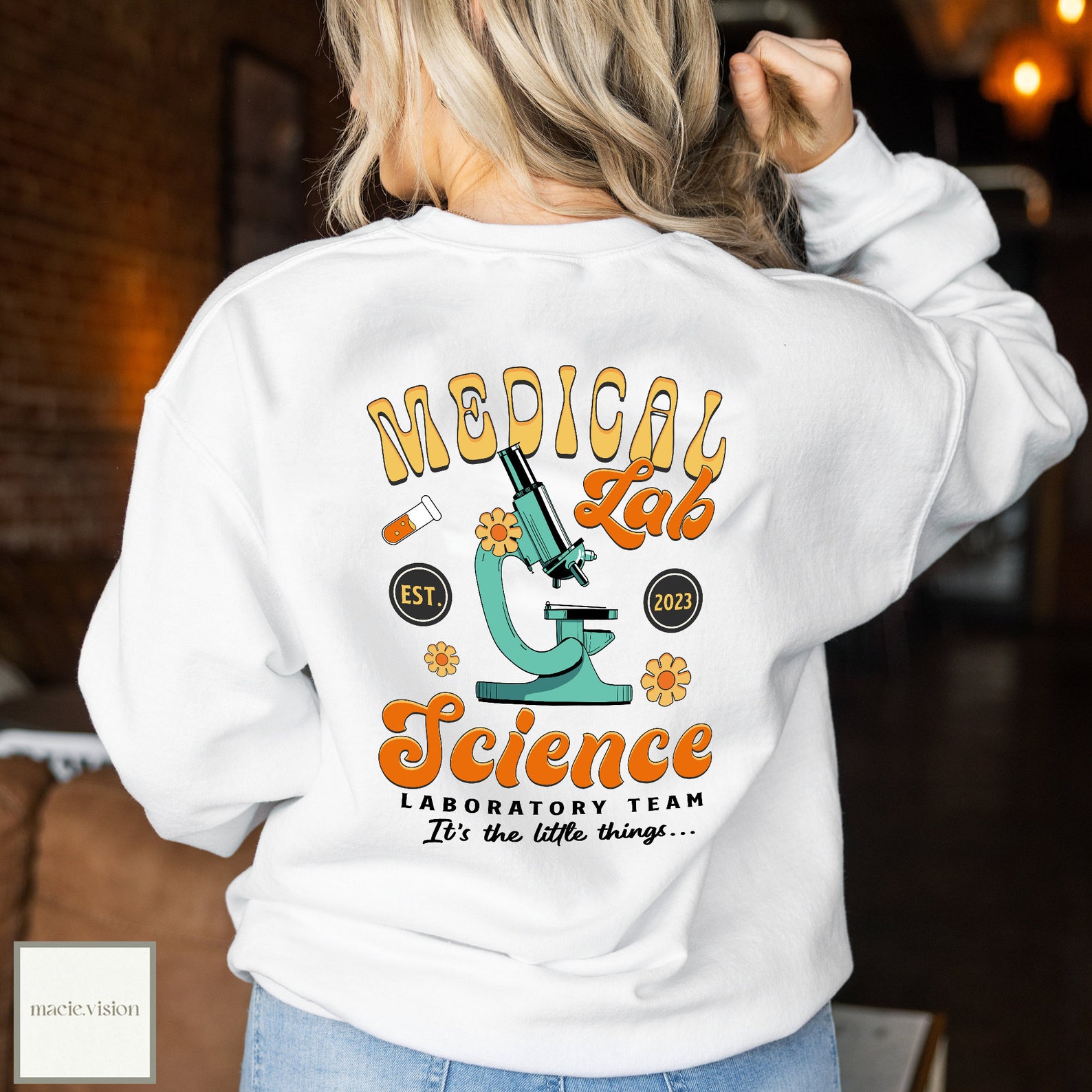 Personalized Lab Technician Shirt Medical Lab Science Shirt - Etsy