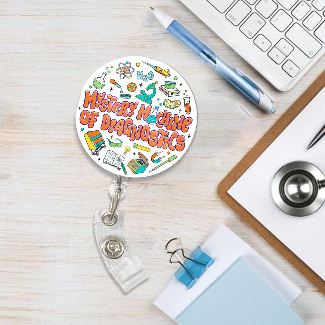 Lab Week 2025 Custom Shape Badge Reel, Medical Lab Science Laboratory ...