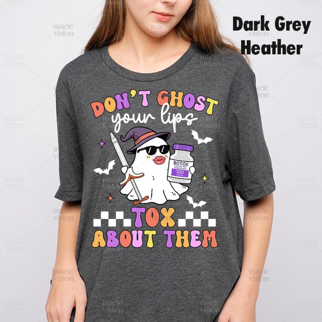 Halloween Aesthetic Nurse, Botox Nurse Injector Halloween Tee, Filler ...