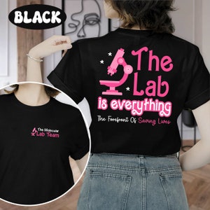 Personalized Lab Team Shirt, Medical Lab Science, Lab Tech Shirt, the ...