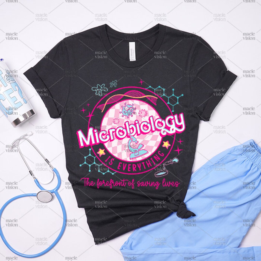 Pink Retro Lab Week 2024 Shirt, Microbiology Sweatshirt, Laboratory ...