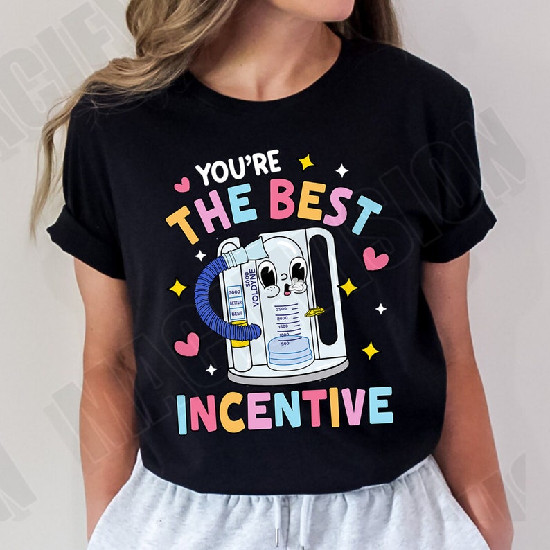 RN Nurse Shirt, Best Incentive Spirometer for Nurses Gift, Nursing ...