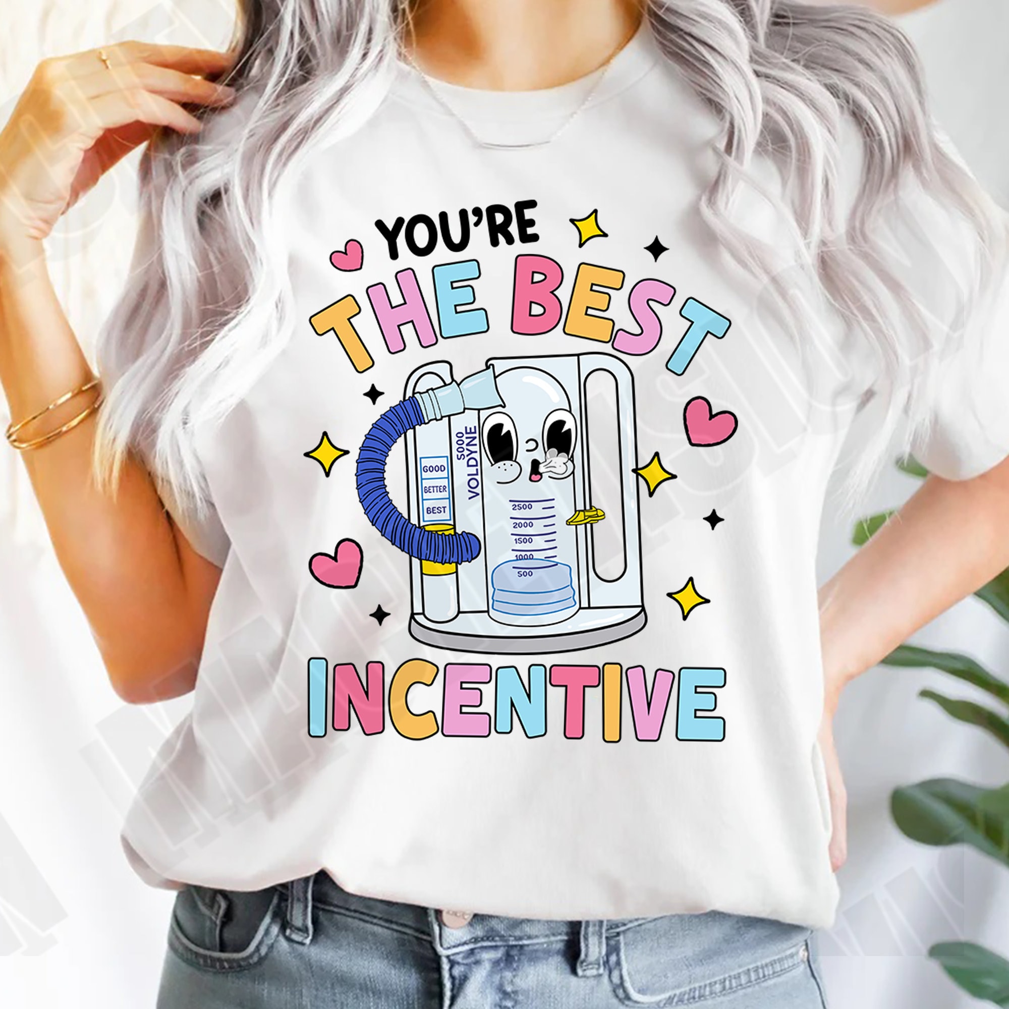 RN Nurse Shirt, Best Incentive Spirometer for Nurses Gift, Nursing ...